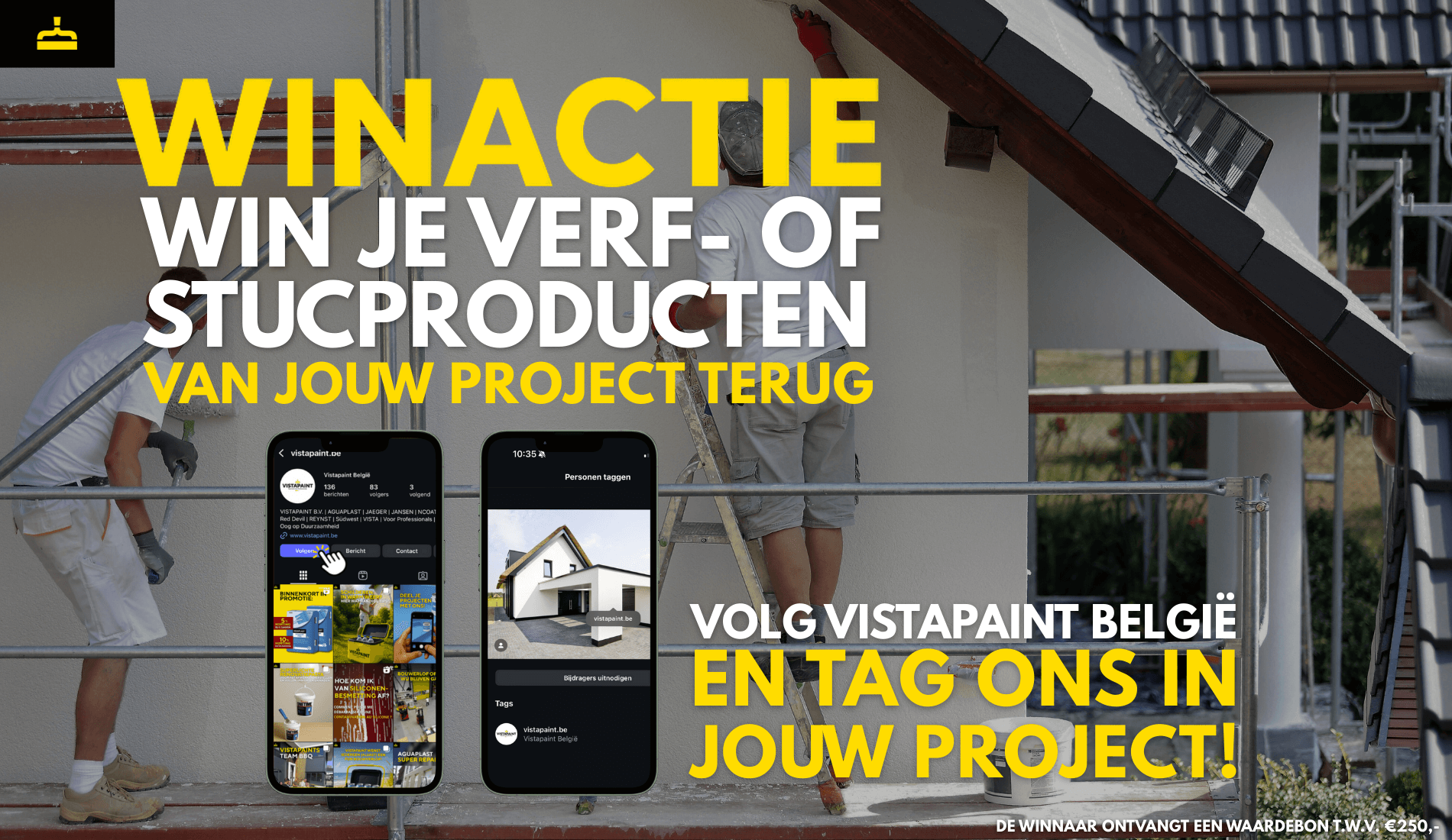 Winactie! | Vistapaint | Spécialement pour les Professionels